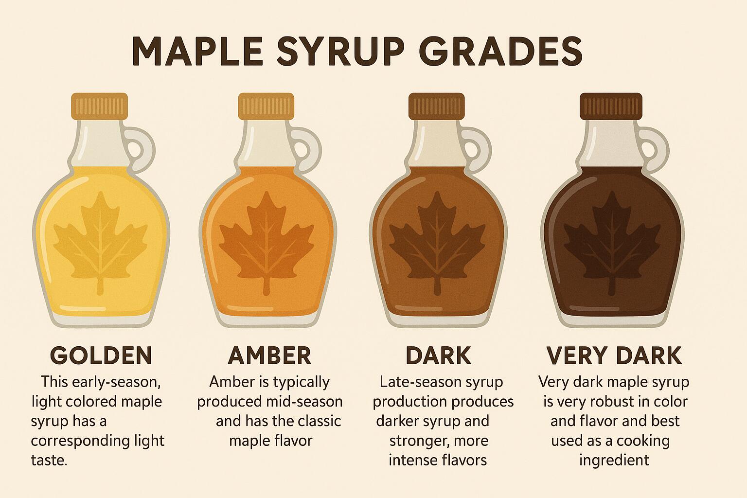 How to Choose the Right Maple Syrup Grade | Bissell Maple Farm